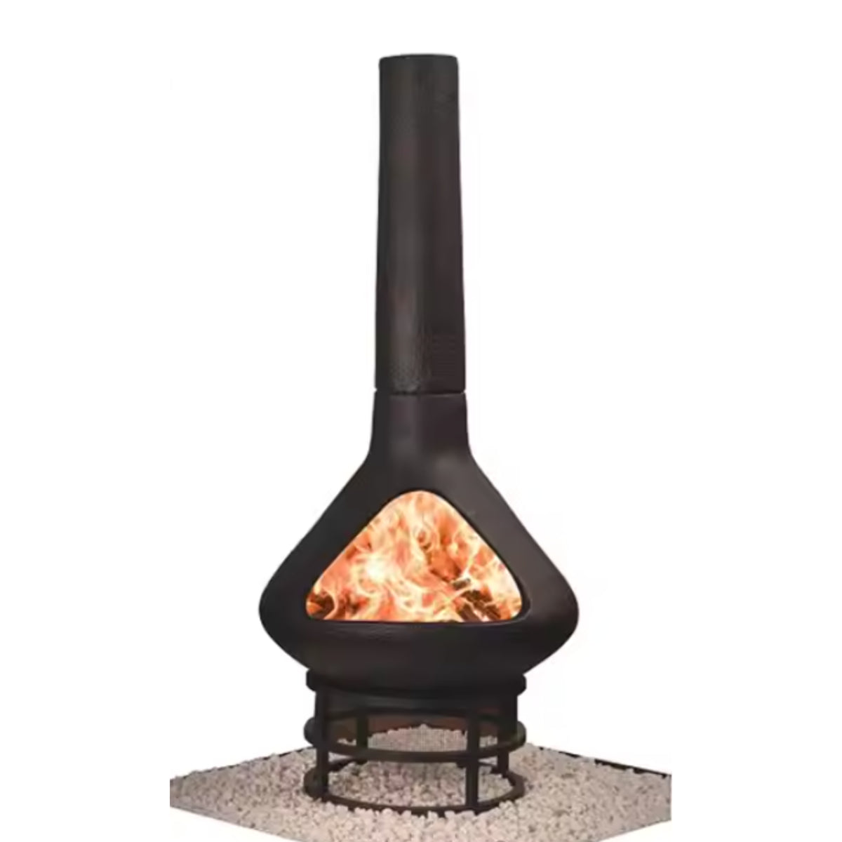 ObeliskGlow Luxury Firepit — Essential Backyard Products